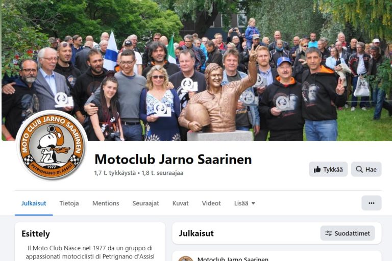 Jarno Saarinen muistetaan – Paronin tie ei päättynyt Monzaan ...